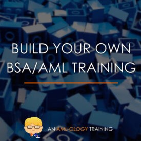 Build Your Own (BYO) In-Person BSA/AML Training – Full Day - AML-ology